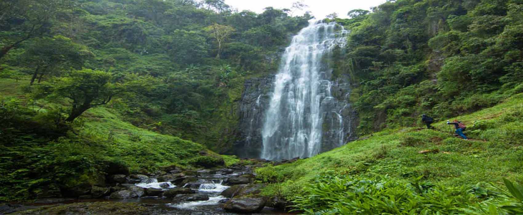 Materuni Waterfalls (Mnambe Falls) on Kilimanjaro